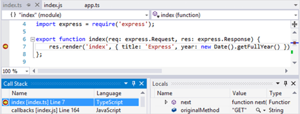 Node.js Developer Tools | Visual Studio