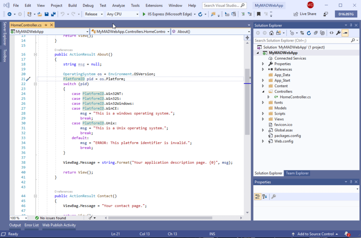 Visual Studio Preview