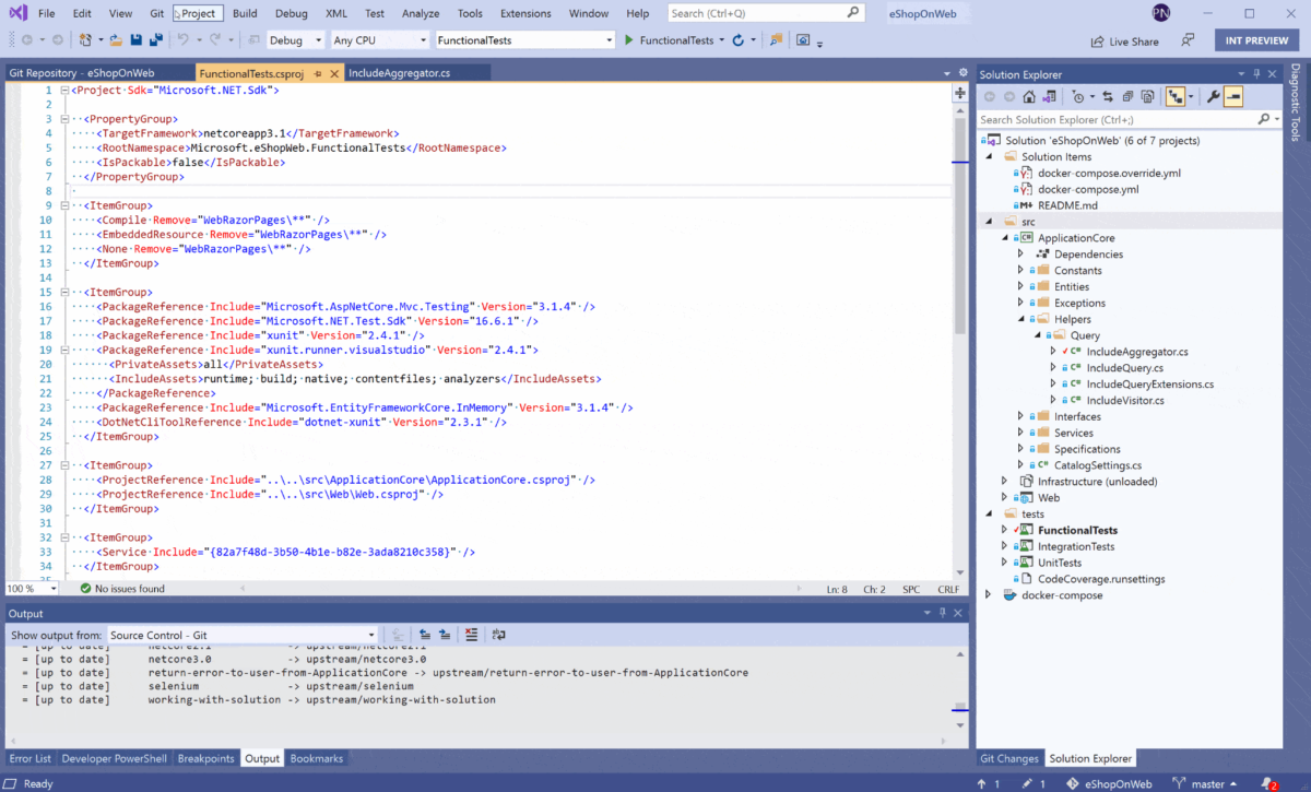 IDE de Visual Studio 2019: software de programación para Windows