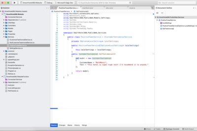 IDE Visual Studio, éditeur de code, Azure DevOps et App Center - Visual ...