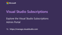 Administration des abonnements Visual Studio - Visual Studio