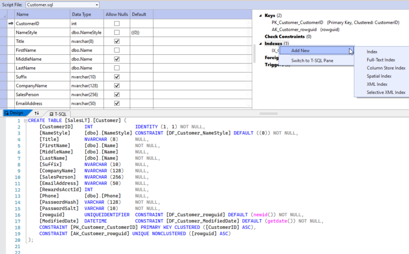 SQL Server Data Tools | Visual Studio - Visual Studio