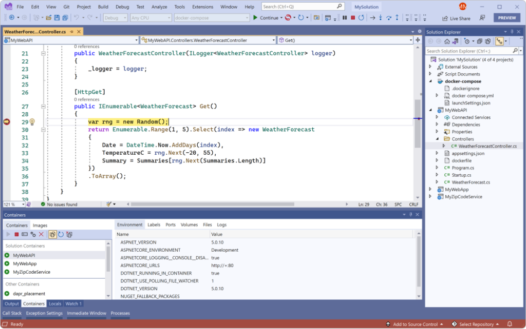 Visual Studio Azure IDE - Cloud Development Tools
