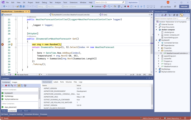 Visual Studio Azure IDE - Cloud Development Tools
