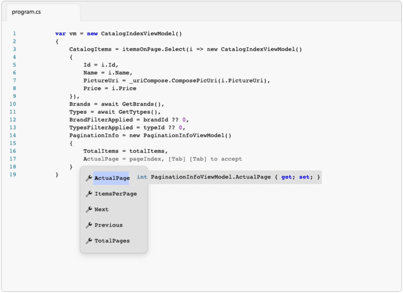Visual Studio IntelliCode | Visual Studio - Visual Studio