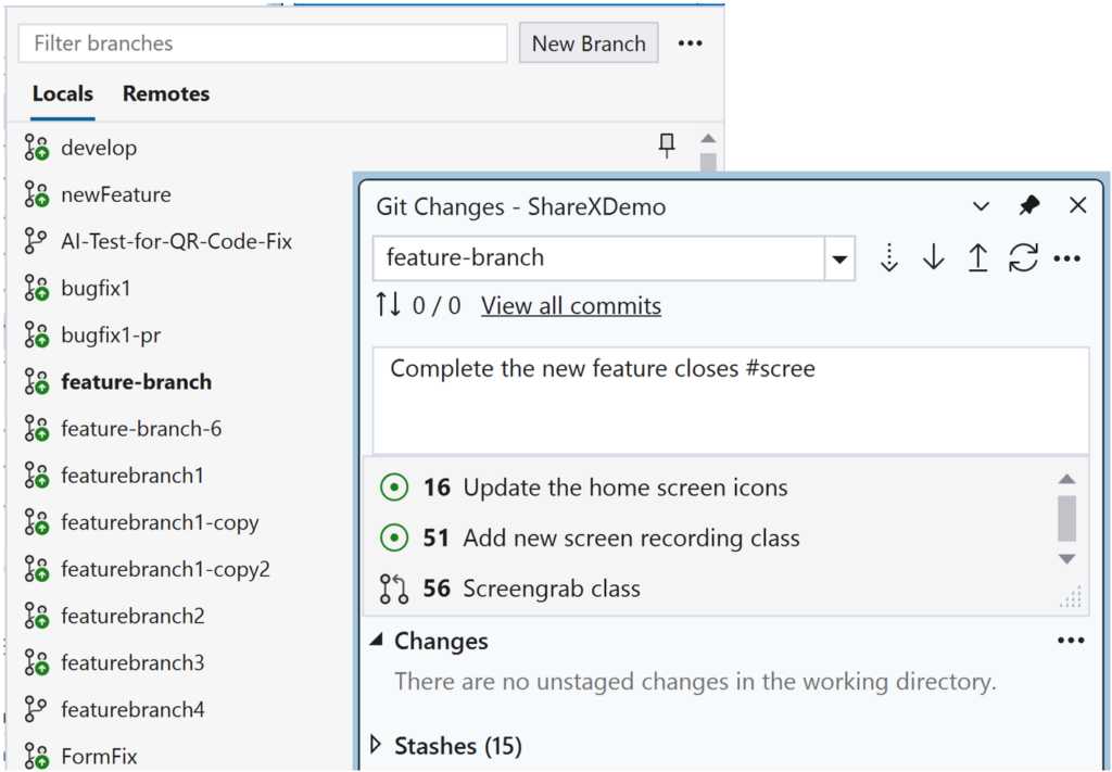 Visual Studio and GitHub
