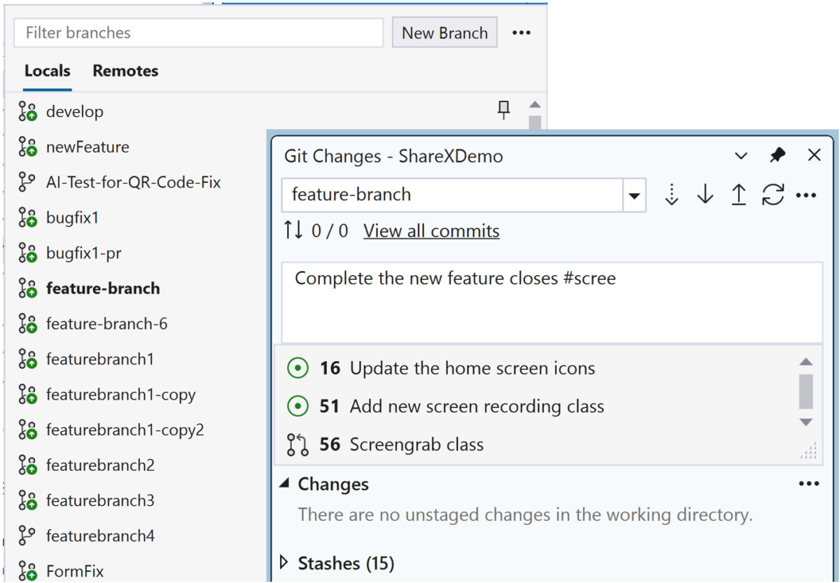 Visual Studio and GitHub