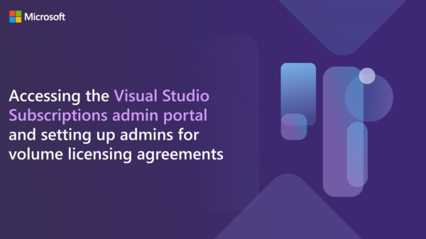 Visual Studio Subscriptions Administration - Manage Licenses