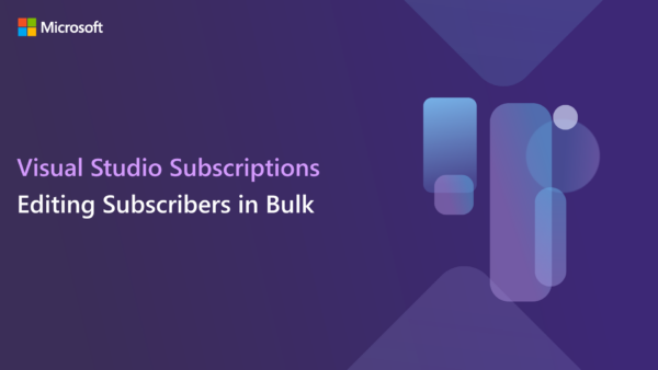 Visual Studio Subscriptions Administration - Visual Studio